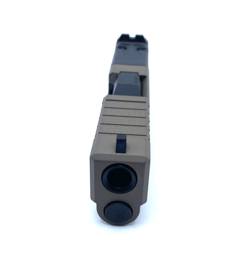 High Table Glock 43 43x Complete KN FDE Slide Micro RMSC Optic Cut ...