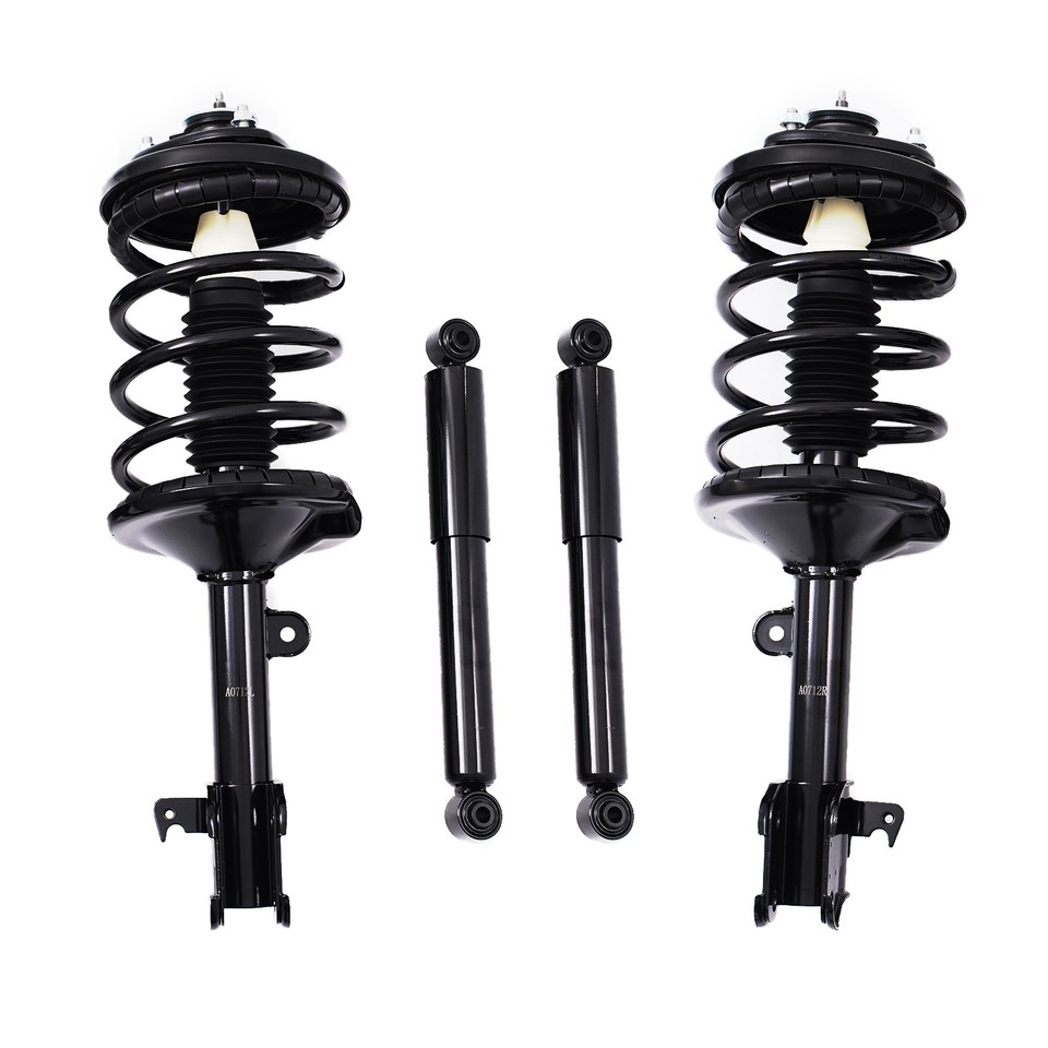 Front Complete Strut Assemblies Rear Shocks For 2003-2008 Honda Pilot ...
