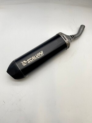 Scalvini Exhaust Muffler Terminal TM EN 250/300 2019-2021 Carbon Look ...