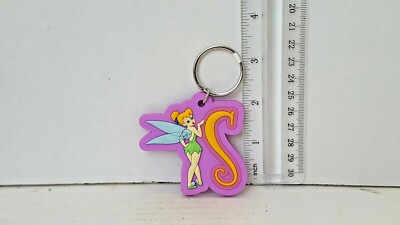 Disney Tinkerbell Character Rubber Keyring Keychain - Flexible Tink | eBay