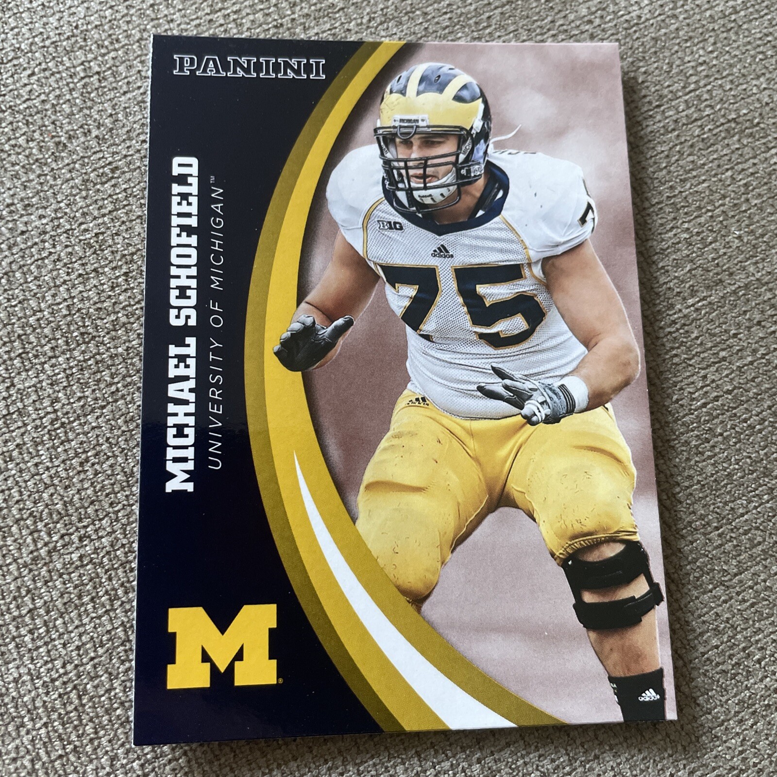 2015 Panini MICHAEL SCHOFIELD University Of Michigan Wolverines #27 ...