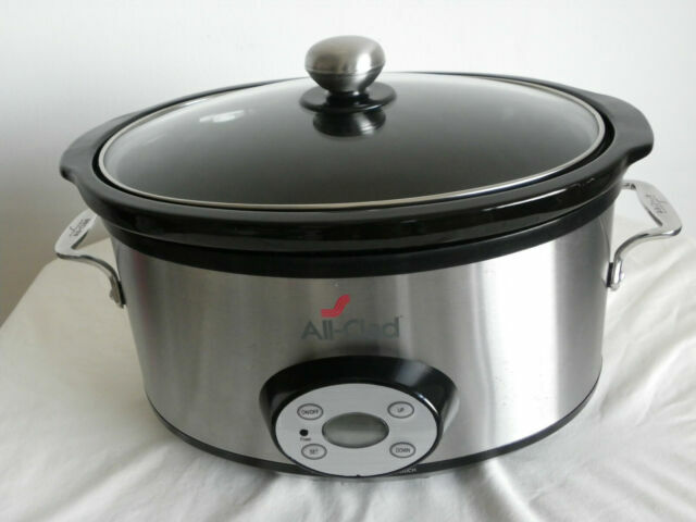 All-Clad Ac-65eb Stainless Steel 7 Quart Slow Cooker for sale online | eBay