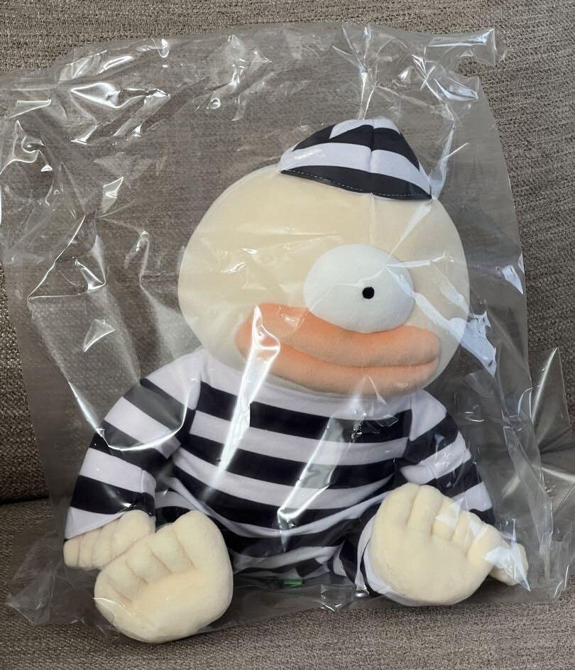 Chiikawa Ode Plush Doll Stuffed Toy Prison Uniform 28cm Anime New From ...