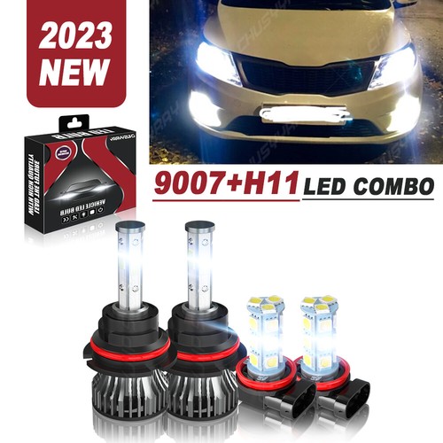 For 2005-2010 car Cobalt High/Low Beam LED Headlight Fog Light Bulbs ...