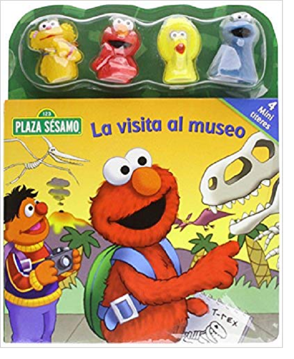 Sesame Street La visita al museo libro~Albee~Elmo~SPANISH EDITION ...