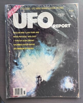 "UFO REPORT" magazine - Winter 1975 - "Nuclear War 8,000 Years Ago" | eBay