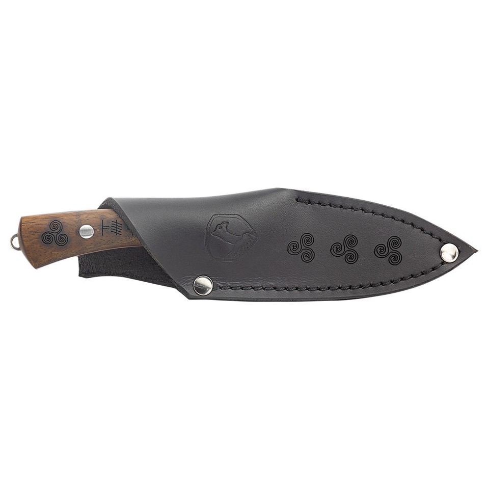 Condor Tool & Knife Druid Knife CTK3974-4.5HC 1095 HC Blade Walnut Hndl ...