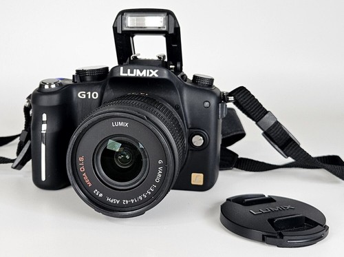 Panasonic LUMIX DMC-G10 12 MegaPixel Systemkamera inkl. Lumix G Vario ...