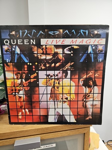 QUEEN ‘Live Magic' 12” Vinyl RECORD LP Original 1986 Gatefold Sleeve ...