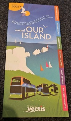Southern Vectis Bus Timetable. Breeze Around Our Island. Summer 2025 ...