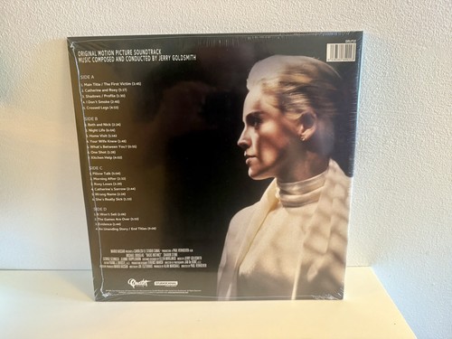 Basic Instinct - Soundtrack Vinyl 2XLP - New/Sealed - Jerry Goldsmith ...