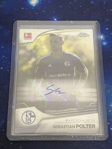 SEBASTIAN POLTER 2022 TOPPS CHROME BUNDESLIGA AUTOGRAPH AUTO Q1456 | eBay