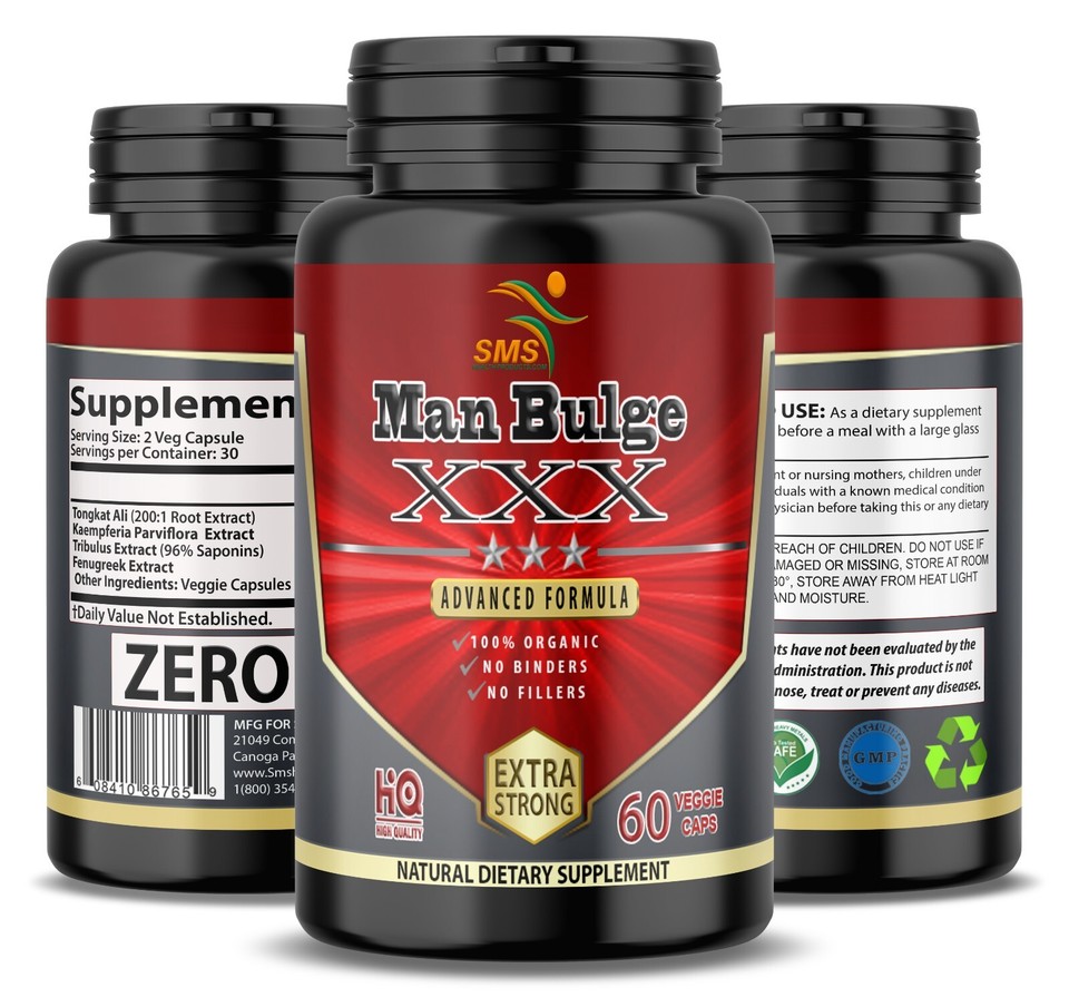 Testosterone Booster Test Men Stamina Energy Performance Pill 60 ...