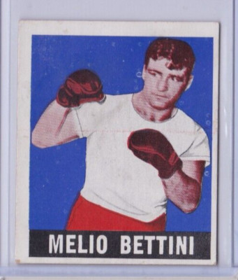 1948 Leaf Boxing Card #36 MELIO BETTINA | eBay