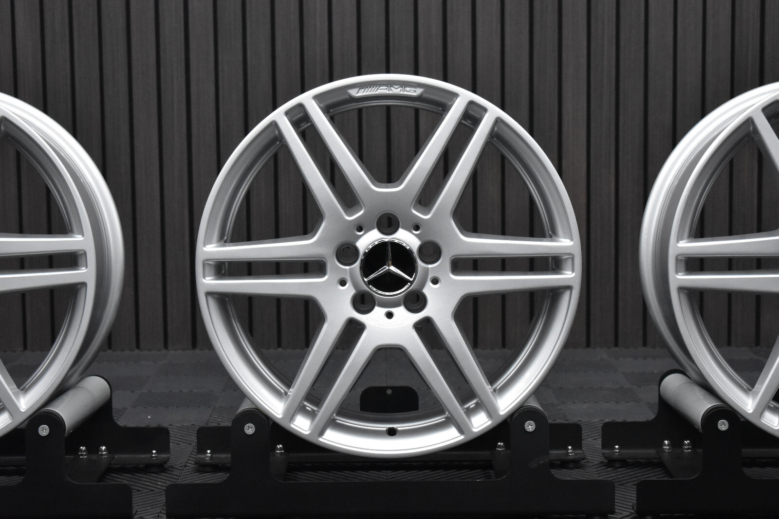 Genuine Mercedes C Class W204 17" Alloy Wheels REFURBISHED SILVER Set ...
