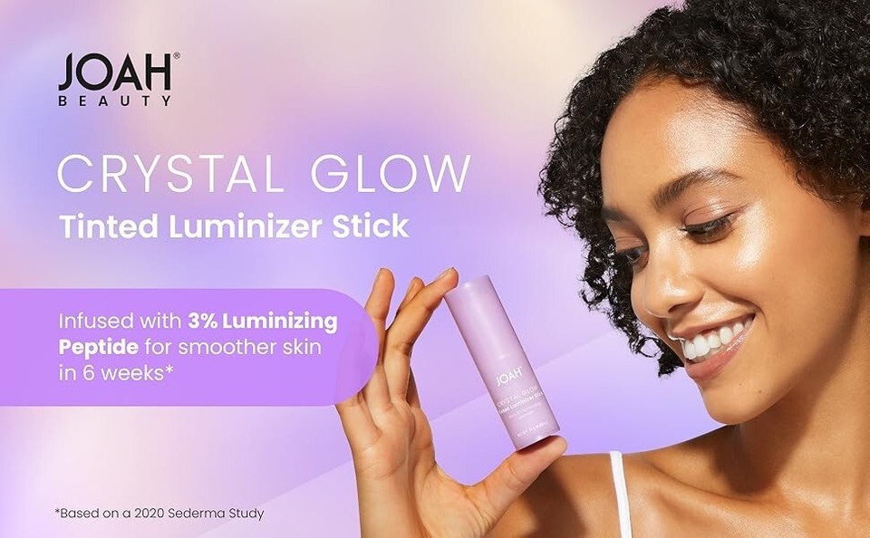 JOAH Crystal Glow Tinted Luminizer Stick Makeup Highlight TW010 - New ...