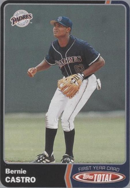 2003 Topps Total - Bernie Castro #913 Silver (RC) for sale online | eBay