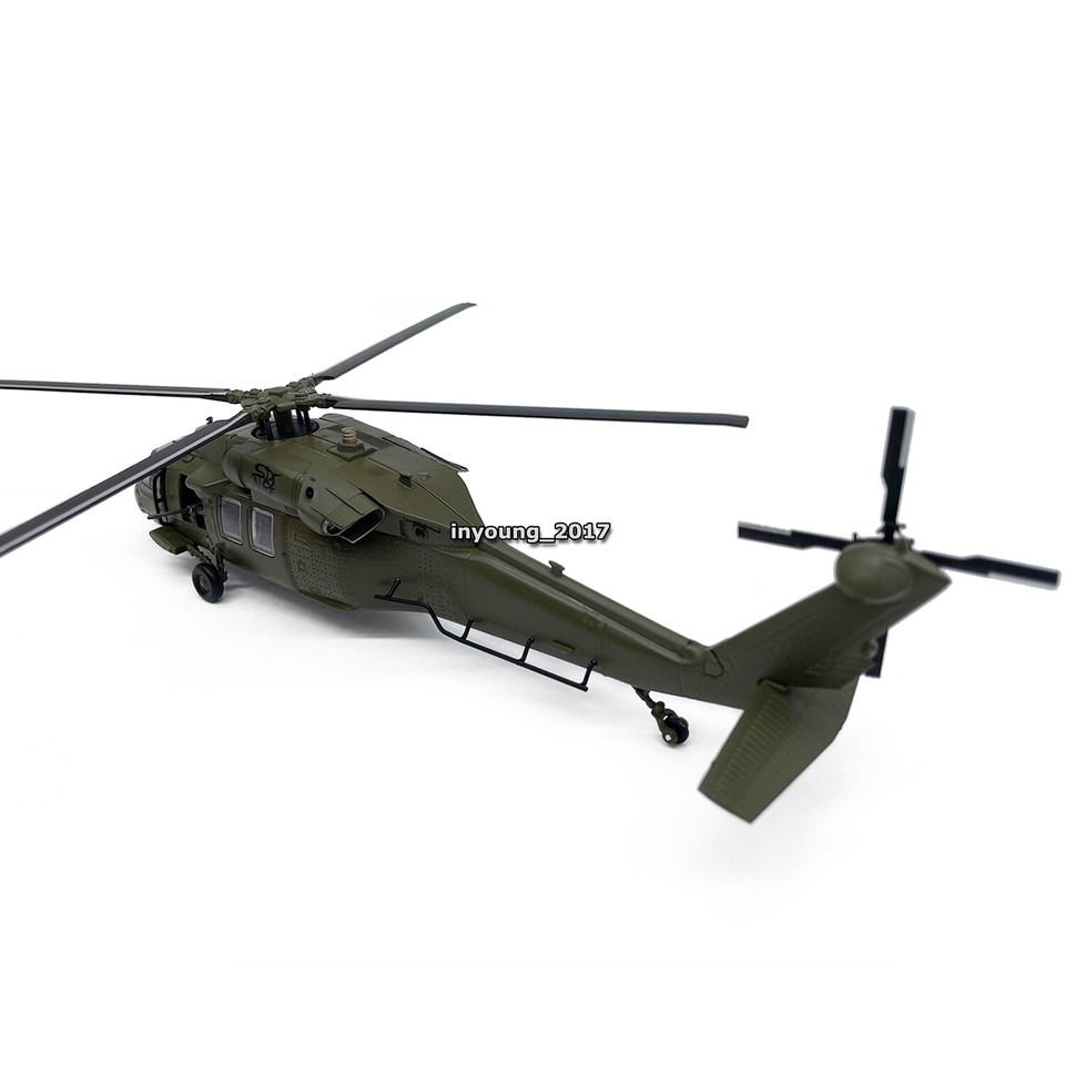 1:72 Sikorsky UH-60 Black Hawk Helicopter Model Diecast US Army ...