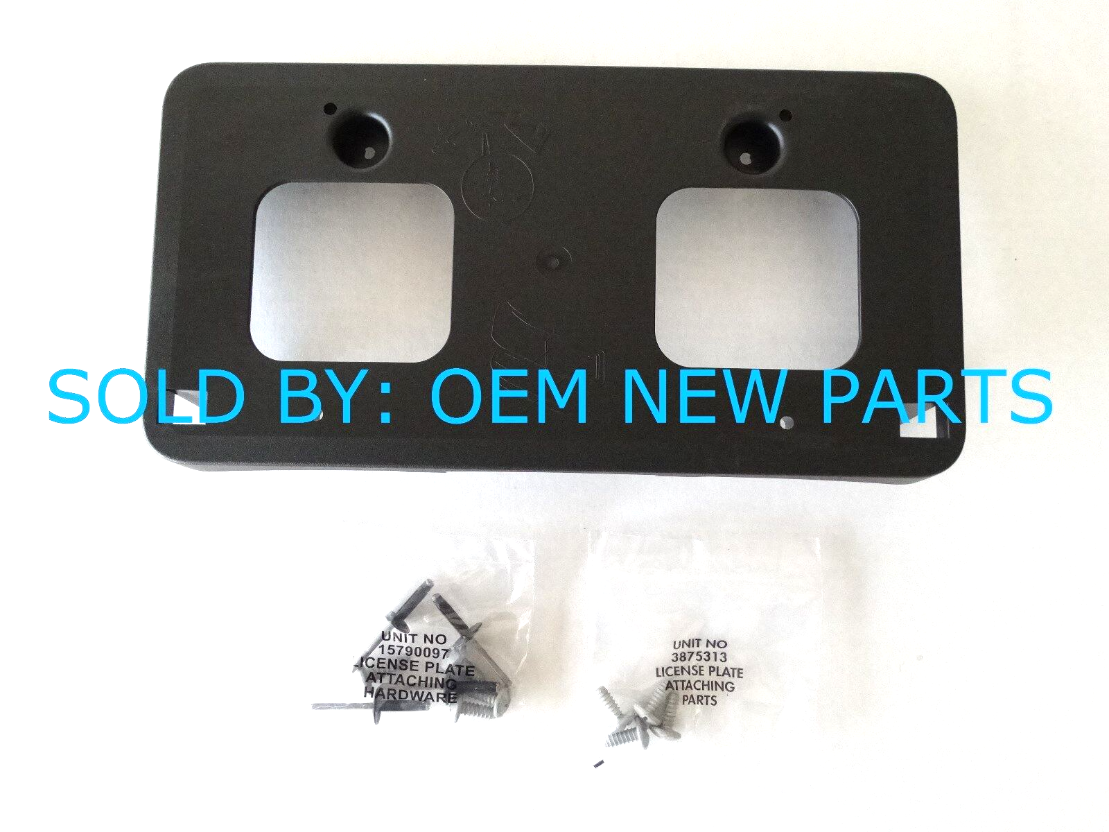 2017-2019 Chevrolet Malibu Front License Plate Bracket with Hardware ...