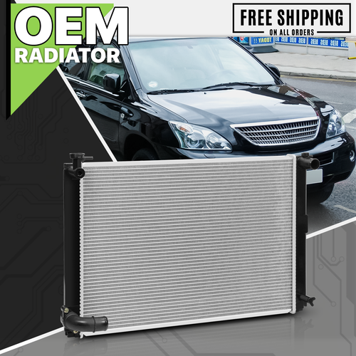 2929 Aluminum Core Radiator OE Replacement For 06-08 RX400H/Highlander ...