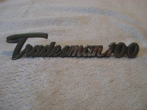 1971-1977 Dodge Tradesman 100 Van Emblem # 2956456 | eBay