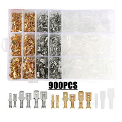 Male Female Spade Terminals Electrical Wire Crimp Connectors Kit 450 ...