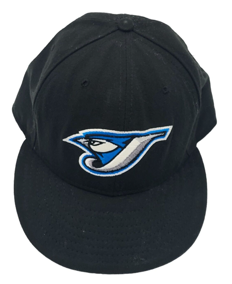 Vintage AUTHENTIC Toronto Blue Jays Cap Hat New Era 59FIFTY 5950 Fitted ...