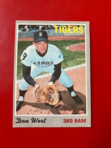 1970 O-Pee-Chee baseball set break OPC #33 Don Wert Detroit Tigers | eBay