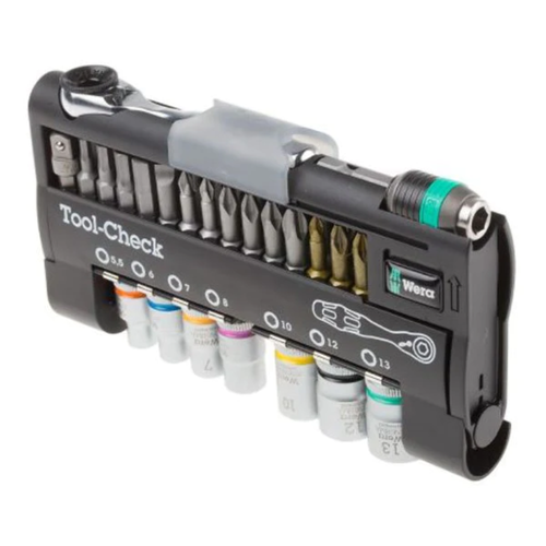 Wera Tool-Check Bits Ratchet Set with Sockets (Metric) 073220 | eBay