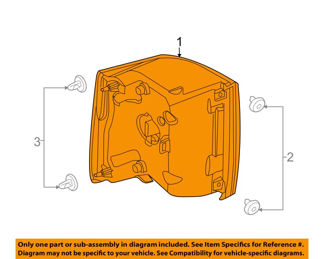 LAND ROVER OEM Range Rover Taillight Tail Light-Rear-Combo Lamp Left ...