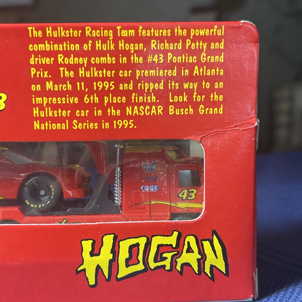 New Vintage Matchbox Hulkster Racing Team Convoy - WCW #43 Rodney Combs ...