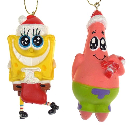 Spongebob Squarepants Ornaments Patrick Christmas Tree Gift Candy Cane ...