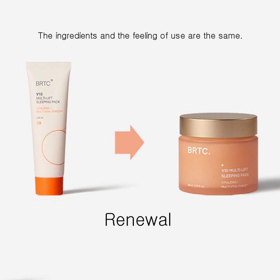 BRTC V10 Multi Lift Sleeping Pack 2.7oz / 80ml Renewal, Brightening, Lifting | eBay