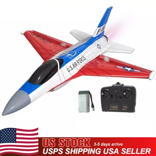 US Volantex F16 Fighter 2.4G 2CH RC Airplane Remote Control Aerobatic ...