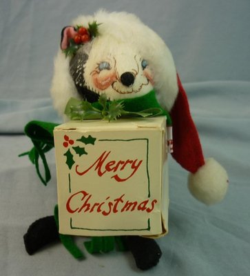 Annalee Dolls 7" Santa Skunk 1992 Christmas 7422 AL561 | eBay