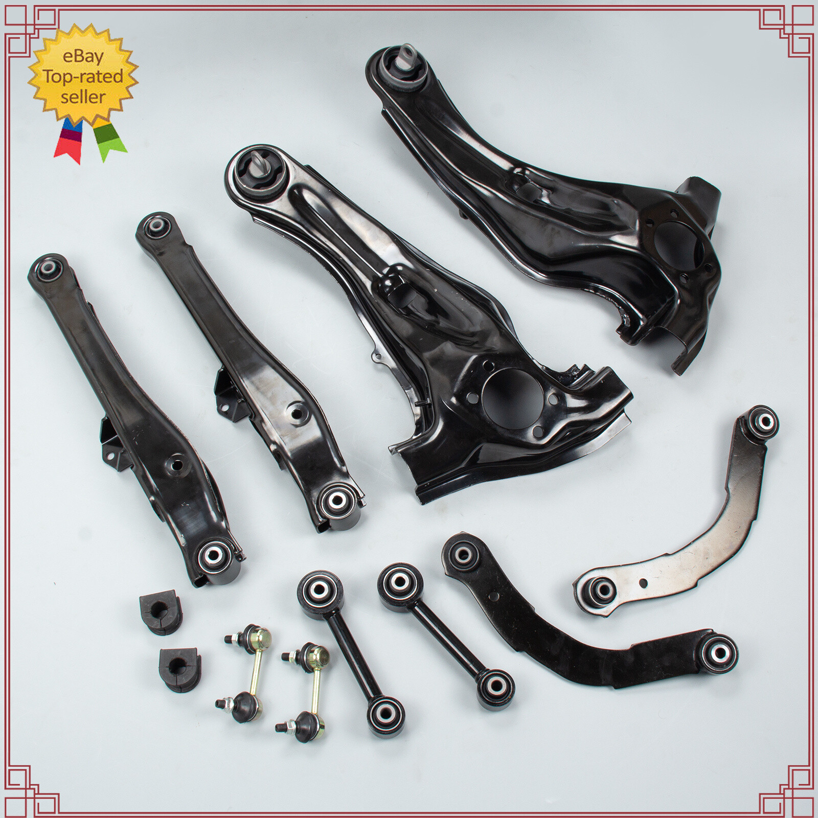 Rear Suspension Control Arms Kit for Jeep Compass Patriot Caliber 4WD ...
