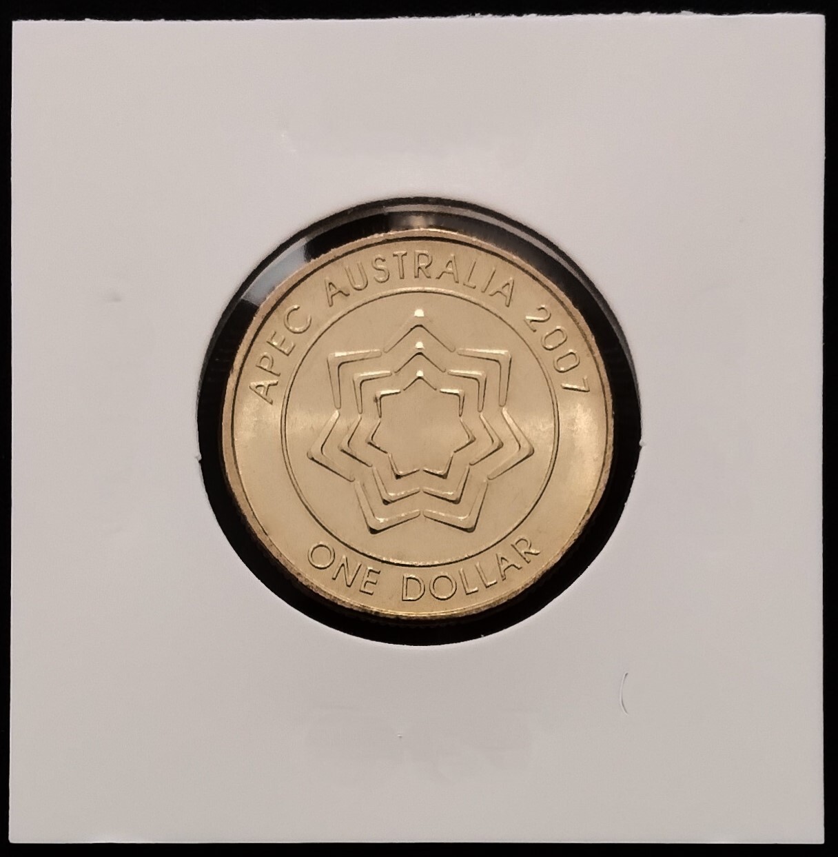 2007 Apec Australia $1 One Dollar Uncirculated Coin - Elizabeth II - Ex ...