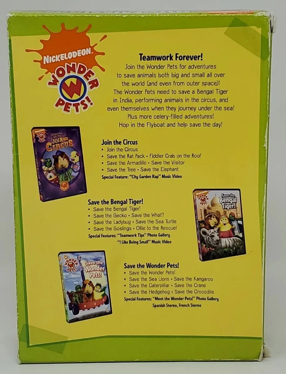 Wonder Pets Dvd Box Set