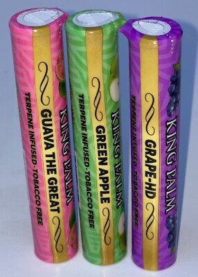 King Palm | Mini Pre Rolled Rolls | 1 Roll per Tube, 3 Tubes | eBay