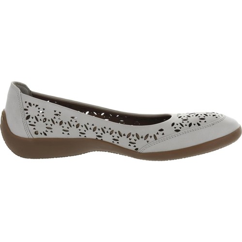 Array Womens Jordan Faux Leather Slip On Casual Ballet Flats Shoes BHFO ...