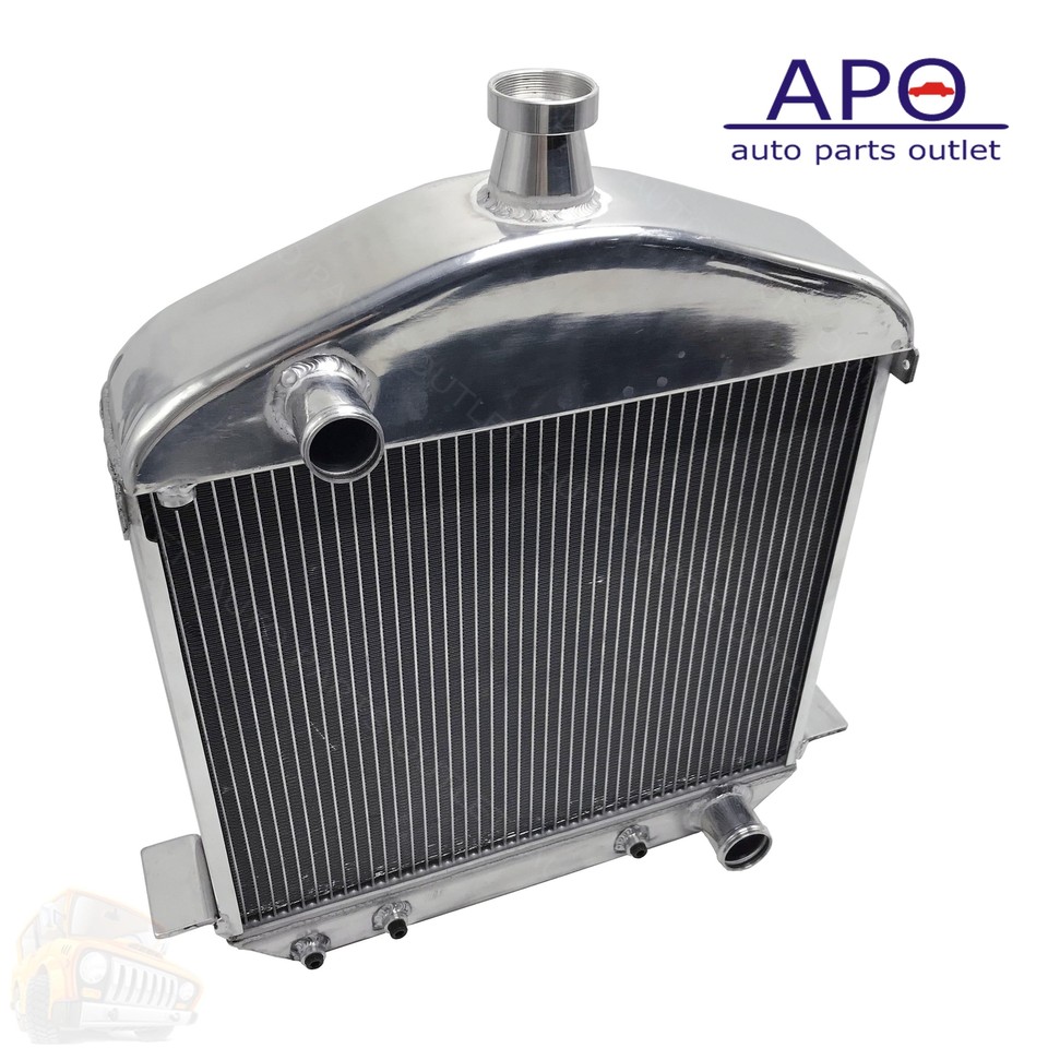 Full Aluminum 2 Row Racing Radiator For 1917-27 Ford T Bucket Model T ...