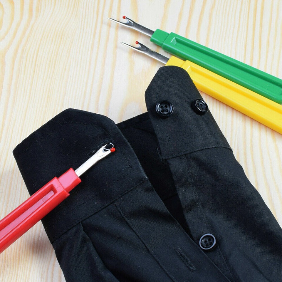 8pcs Handle Seam Ripper Stitch Unpicker Thread Cutter DIY Remover ...