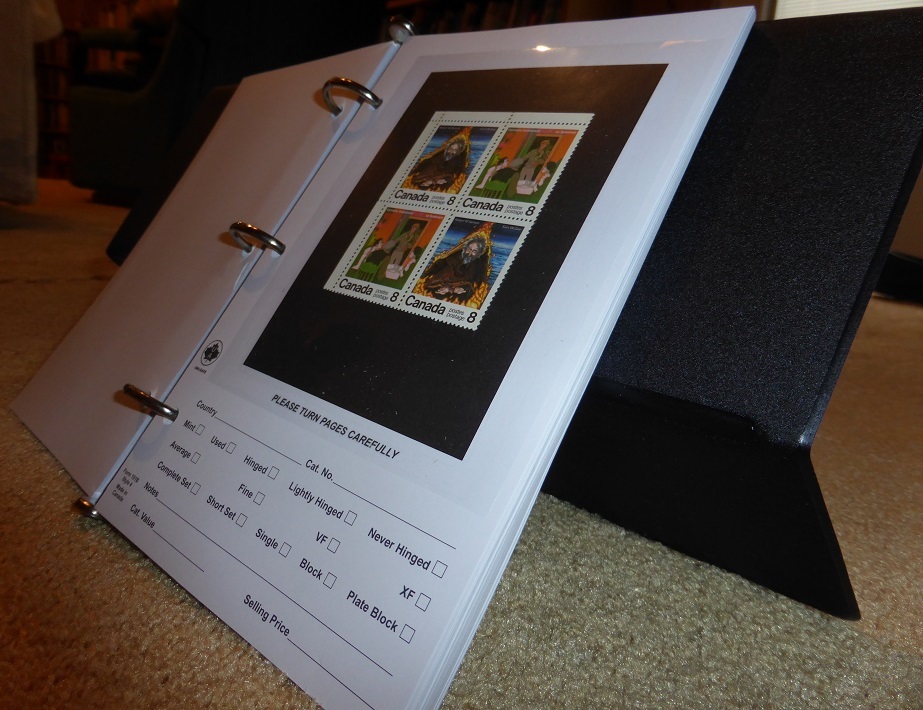 Unisafe 7" x 9" Easel Binder for #101 or 101B Dealer Window Pages -3 ...
