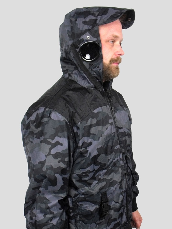 Mens Goggle Jacket Location Bomber Rain Coat EXO Windproof Waterproof ...