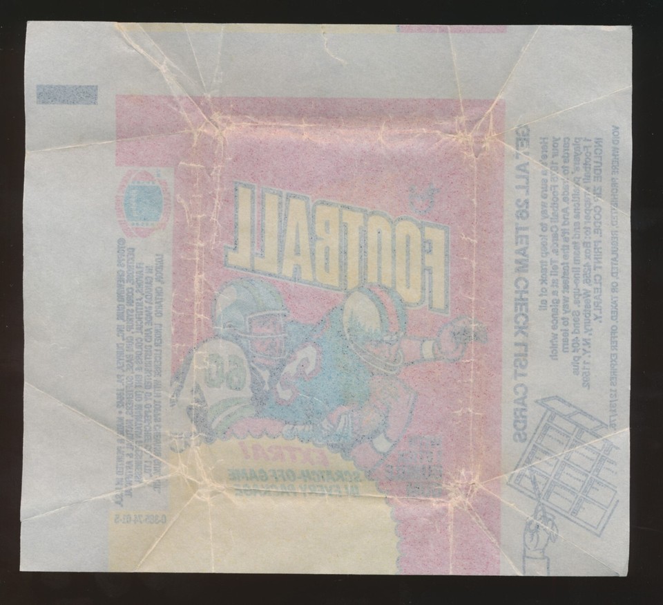 1975 Topps Football -ORIGINAL WRAPPER -"26 Team Checklist Cards" Ad | eBay