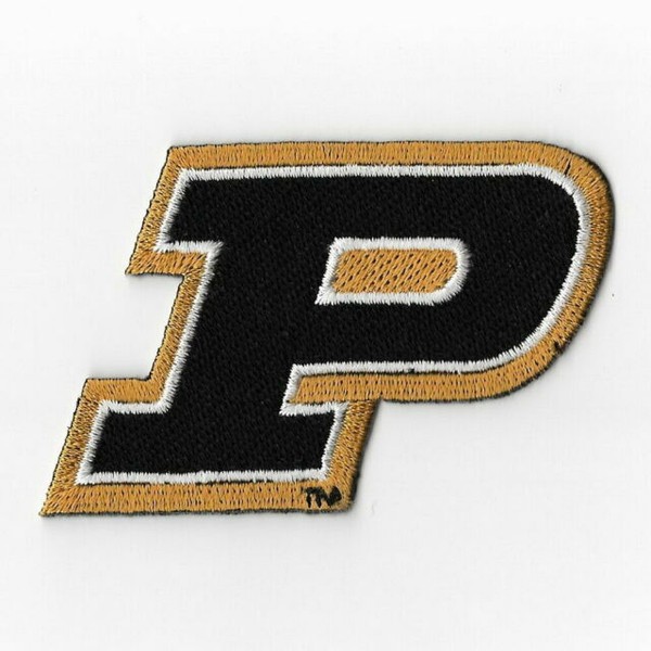 NCAA Purdue University Logo Iron on Patches Embroidered Patch Badge ...