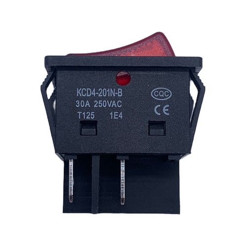 Rocker Switch 30A 250VAC KCD4-201N-B SPDT Heavy Duty 4pin - Welding ...