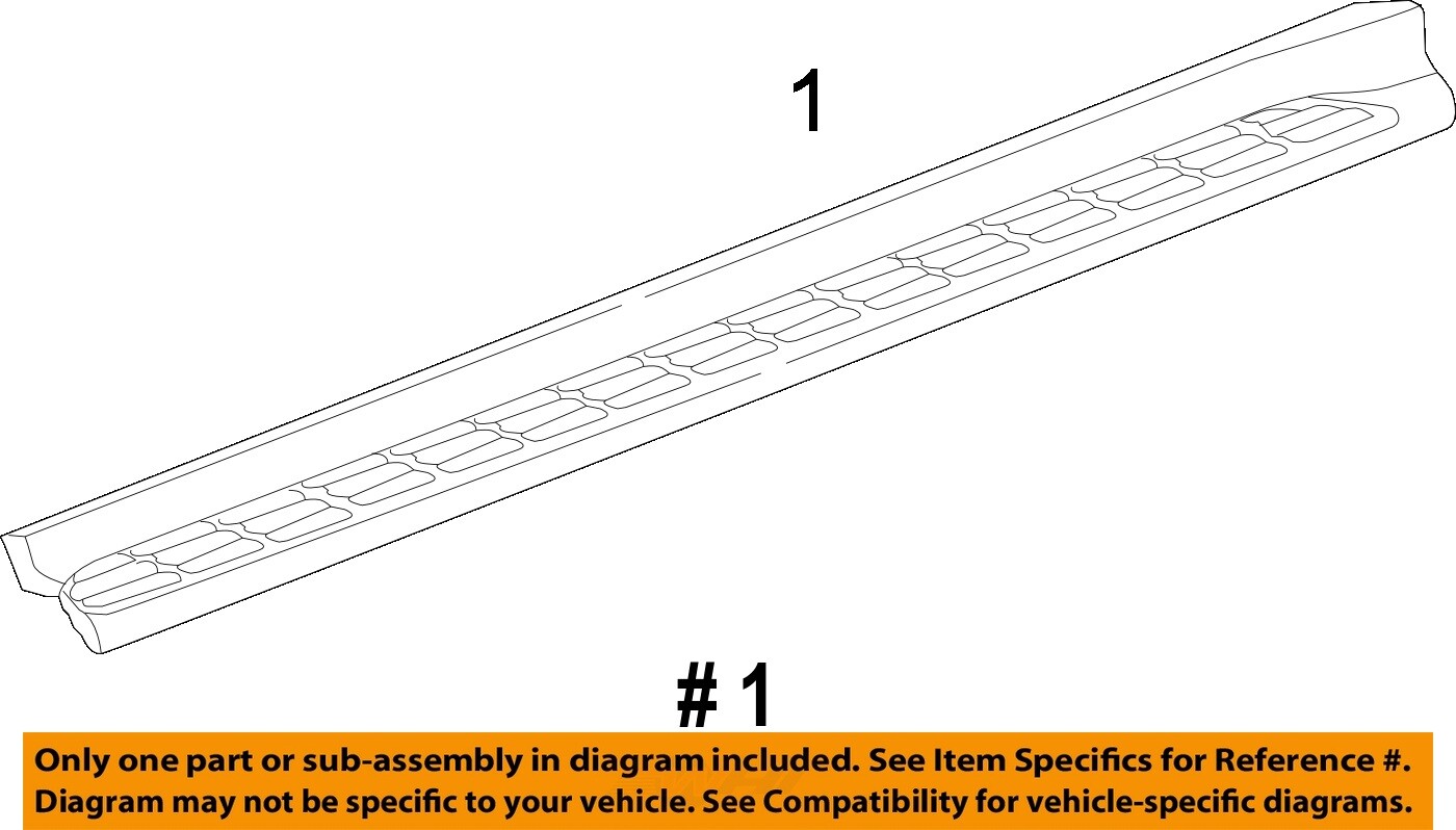 GM OEM-Running Board Step Left 22813698 | eBay