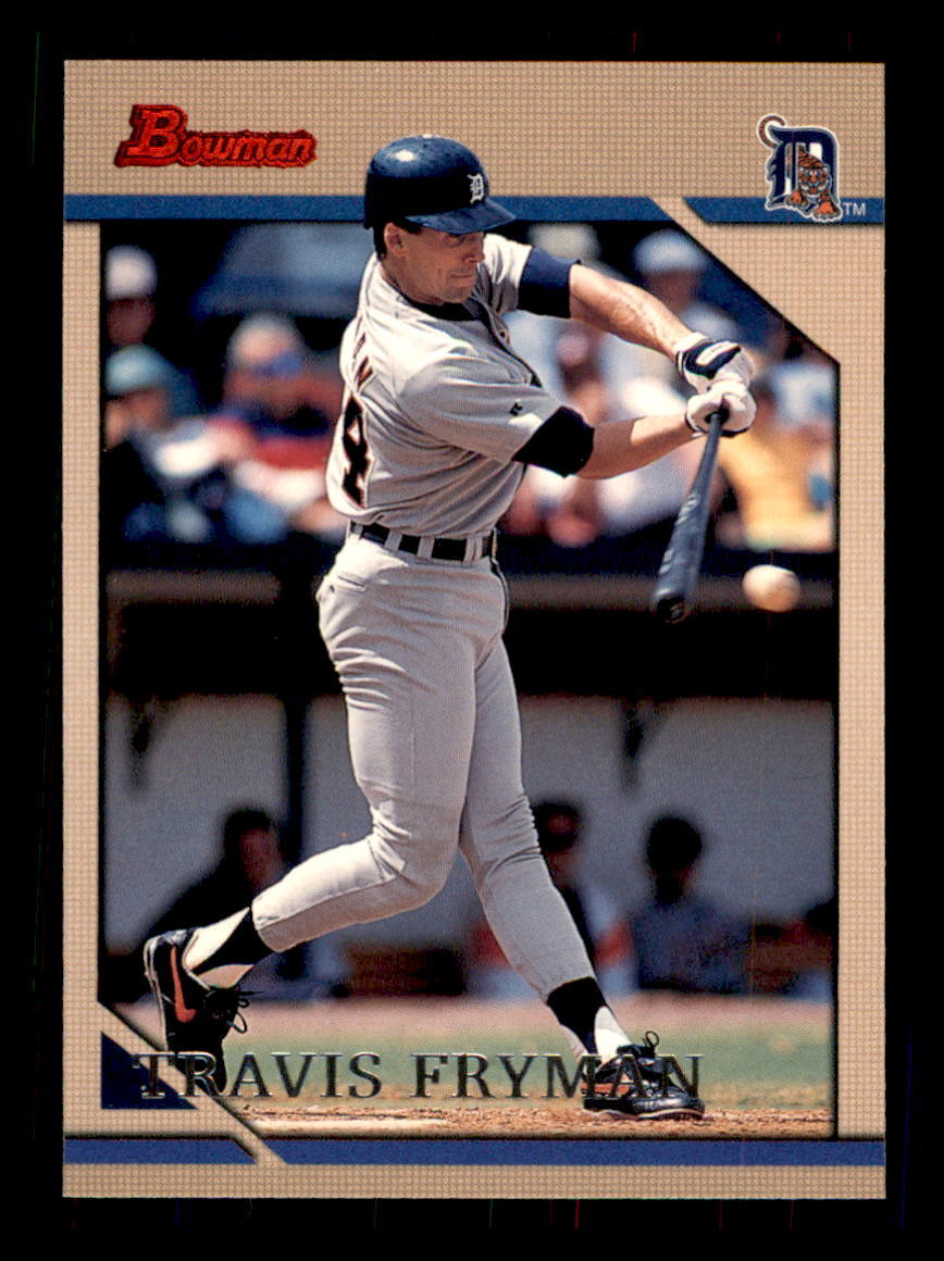 1996 Baseball Bowman Travis Fryman Detroit Tigers #106 4 | eBay