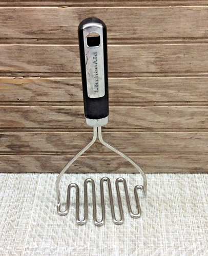 KitchenAid Potato Masher Heavy Duty Stainless Steel Kitchen Utensil ...